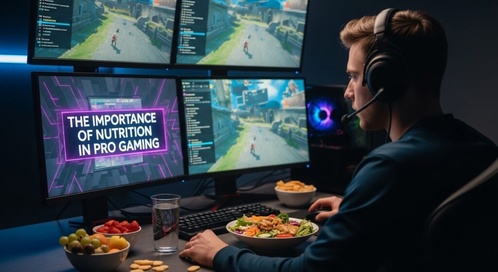 The Importance of Nutrition in Pro Gaming - Arcade Nation